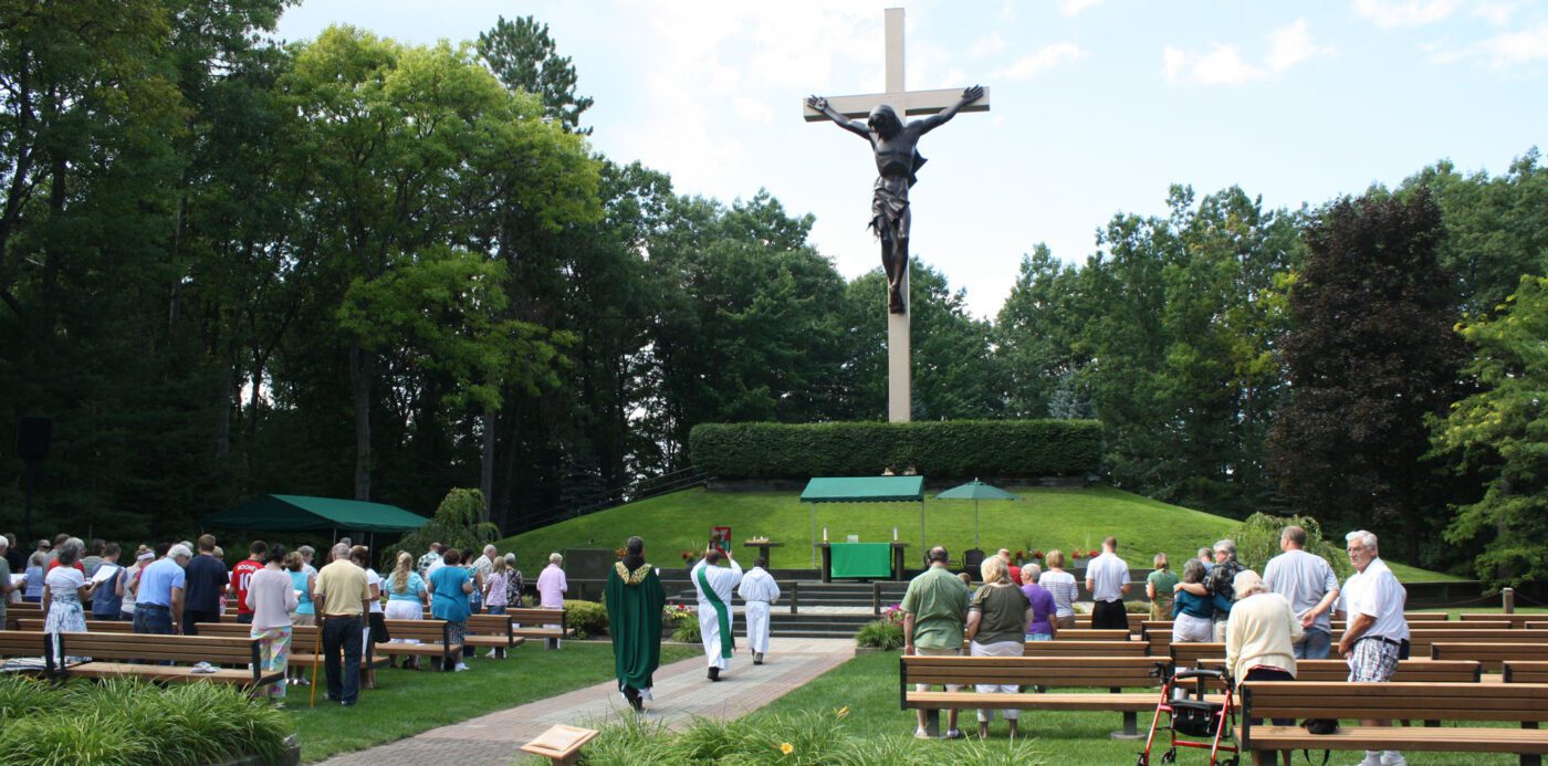 National Shrine of the Cross in the Woods in Indian River - Northern ...